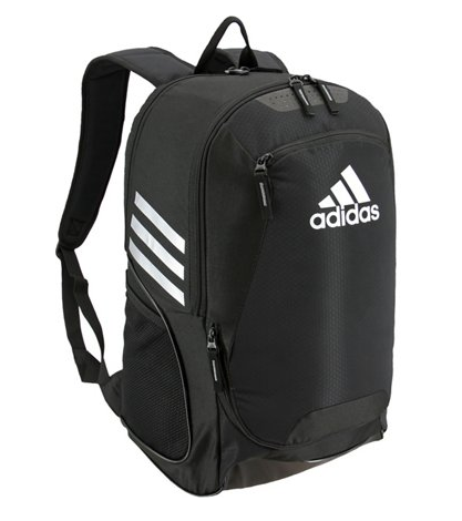 black adidas backpack large